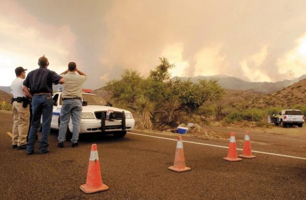 Mount Graham fires intensify