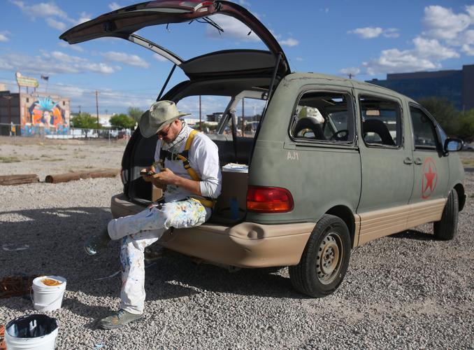 Photos: Joe Pagac's Epic Mural in Tucson | Local news | tucson.com