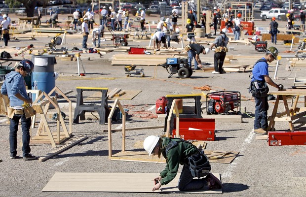 More girls show they belong in construction competition