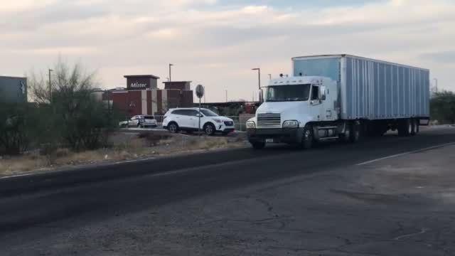 Trucker Rusty Graves heads north to vote