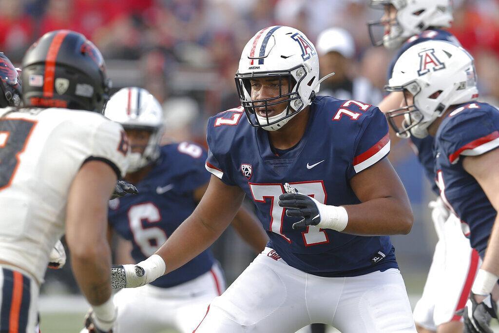 Arizona football OL Jordan Morgan (knee) 'good to go' | Wildcats ...