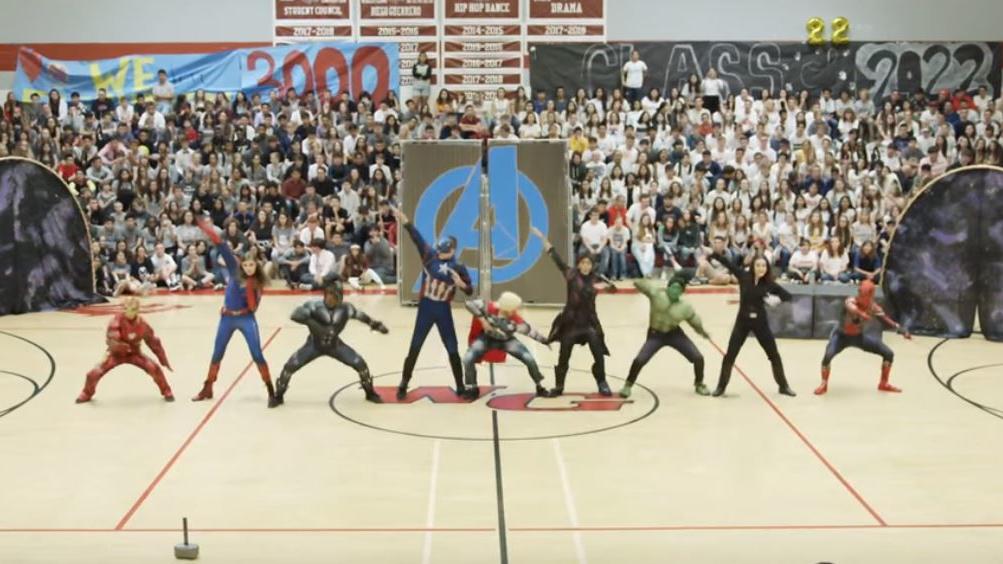 The new viral Marvel dance routine by Sahaurita's Walden Grove might ...