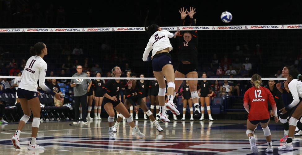 Arizona volleyball in 'right direction' after 1st Pac-12 win