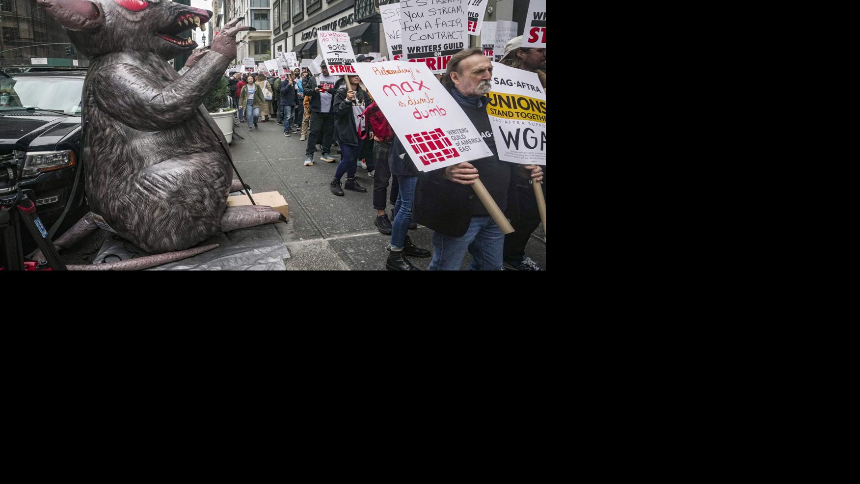 Scabby the Rat gives bite to union protests, but is he at the tail end ...