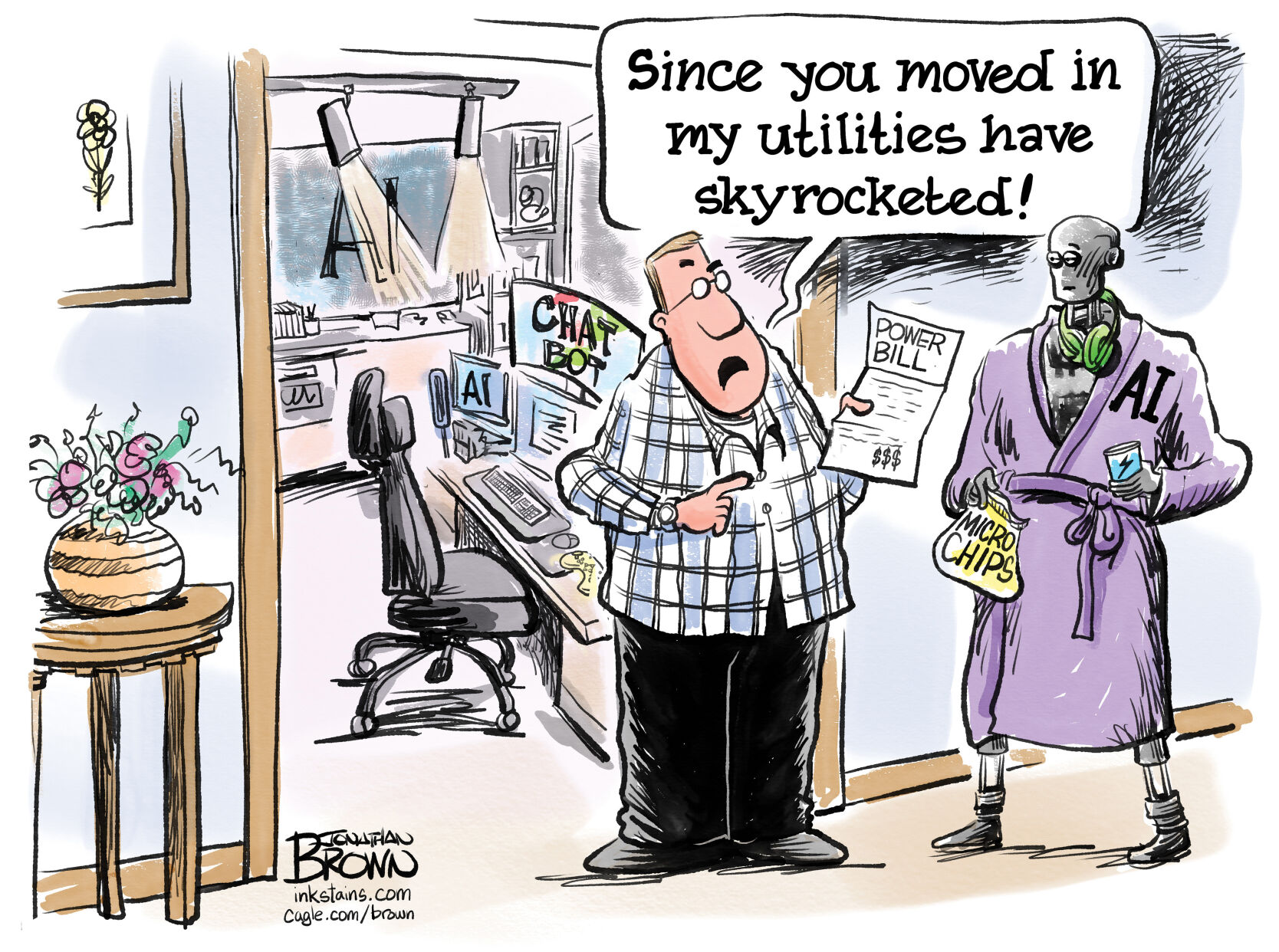 ANOTHER VIEW | Jonathan Brown | Cagle Cartoons