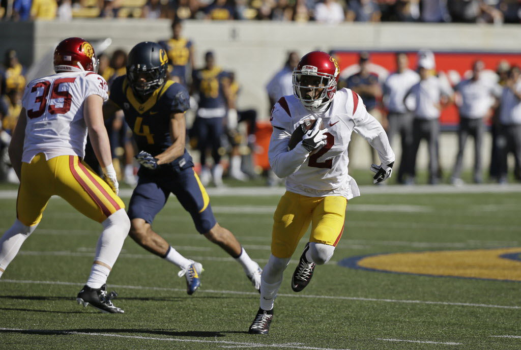 USC's Jackson makes balancing football, track look easy
