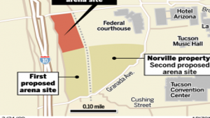 3rd Downtown site is picked for city's $130 million arena | Local news ...