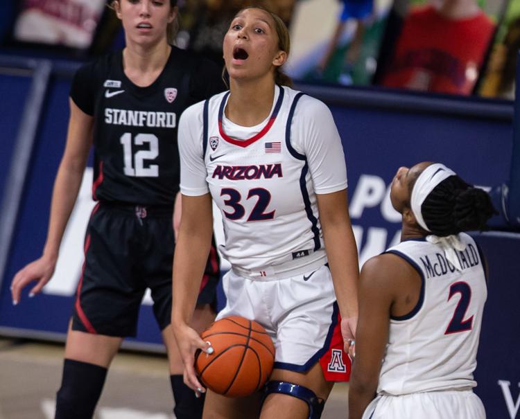 Forward Lauren Ware becoming a force during her first season with Wildcats