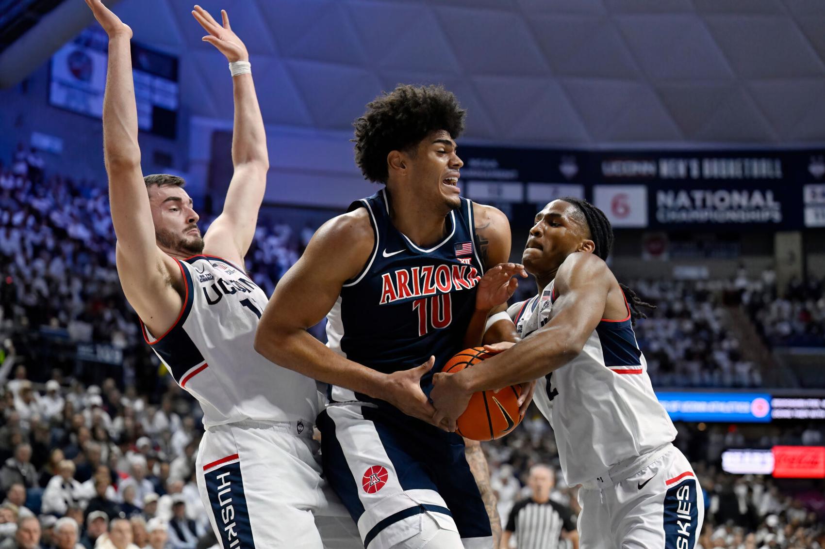 Arizona freshman forward Koa Peat named Big 12 Newcomer of the Week