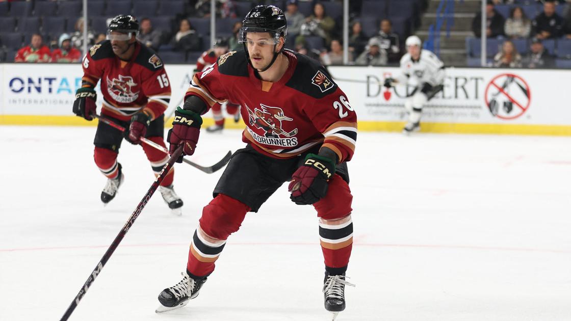 Tucson feels like home for well-traveled Roadrunners wing Travis Barron