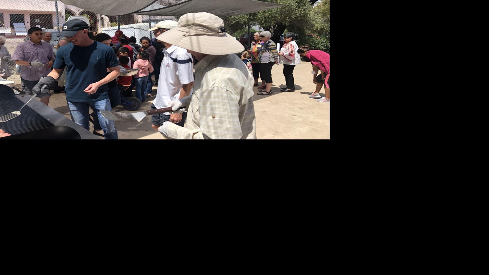 Photos: Tucson monastery holds barbecue for volunteers, refugees