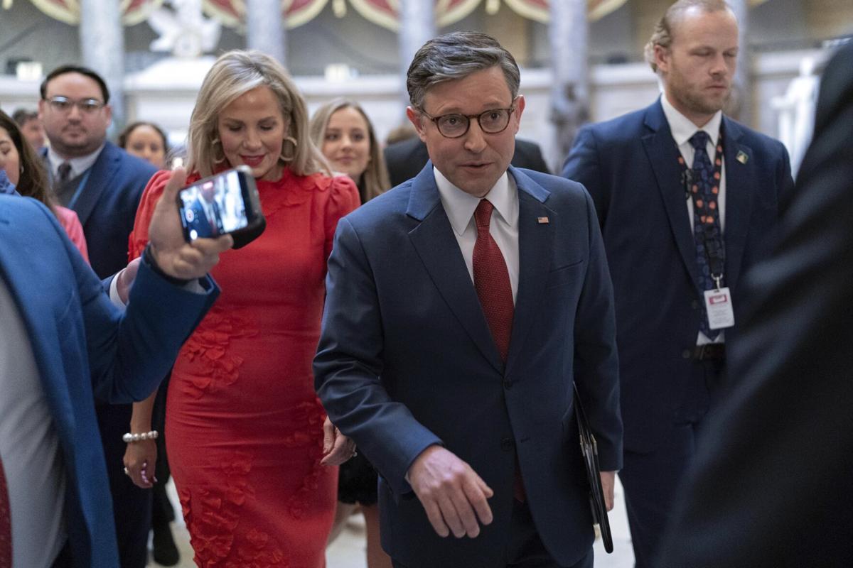 Republican Mike Johnson reelected House speaker