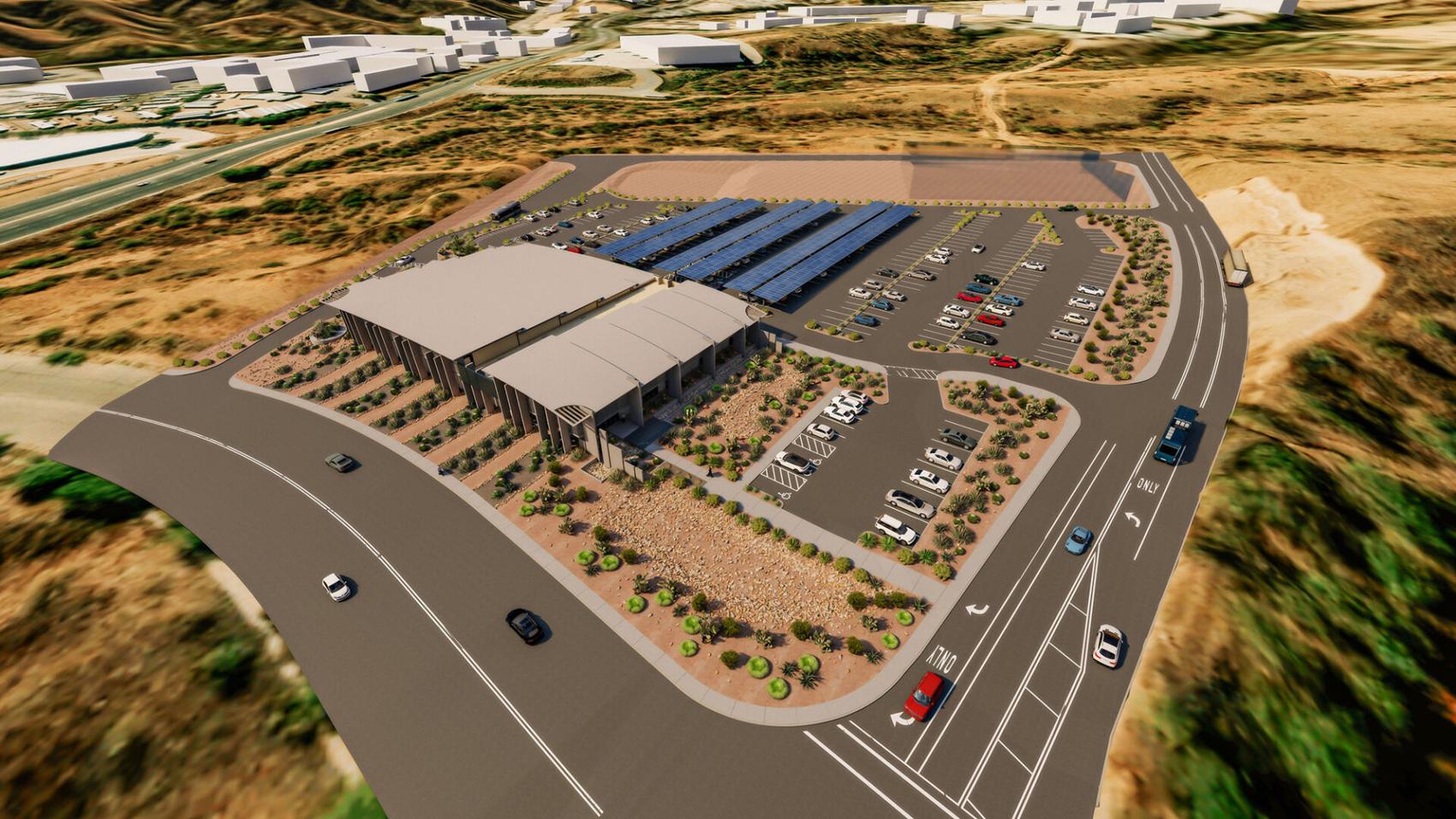 Renderings for Hermosa Mine's operations center released