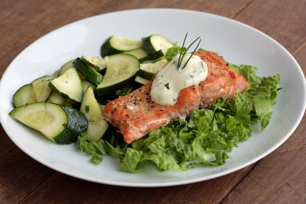 Healthful, omega-rich salmon ready for grill or oven