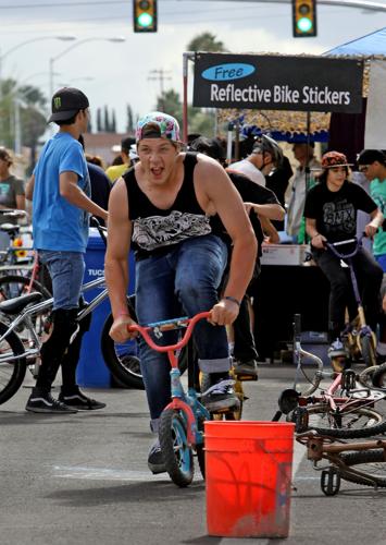 Photos: The cowcycle at Cyclovia Tucson | Latest Headlines | tucson.com