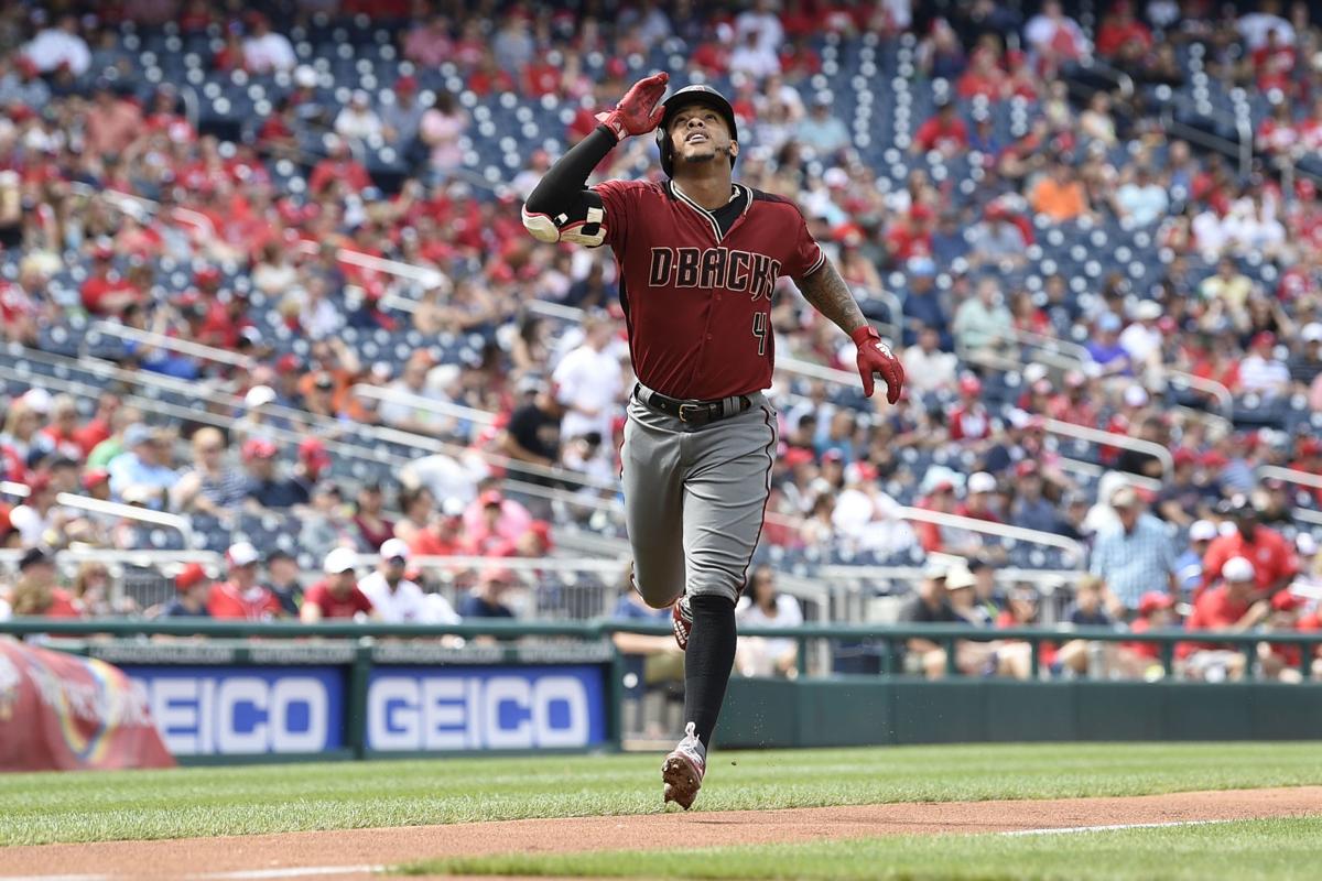 Ketel Marte’s two homers start dinger derby against Nats, Stephen Strasburg