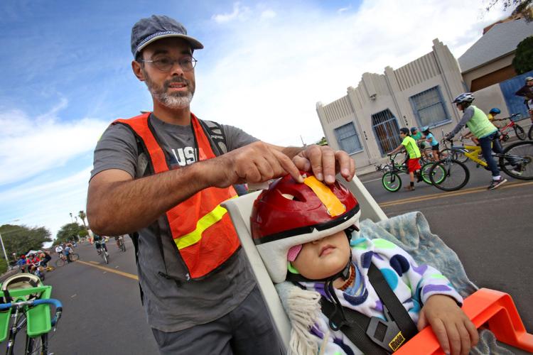 Photos: The cowcycle at Cyclovia Tucson | Latest Headlines | tucson.com