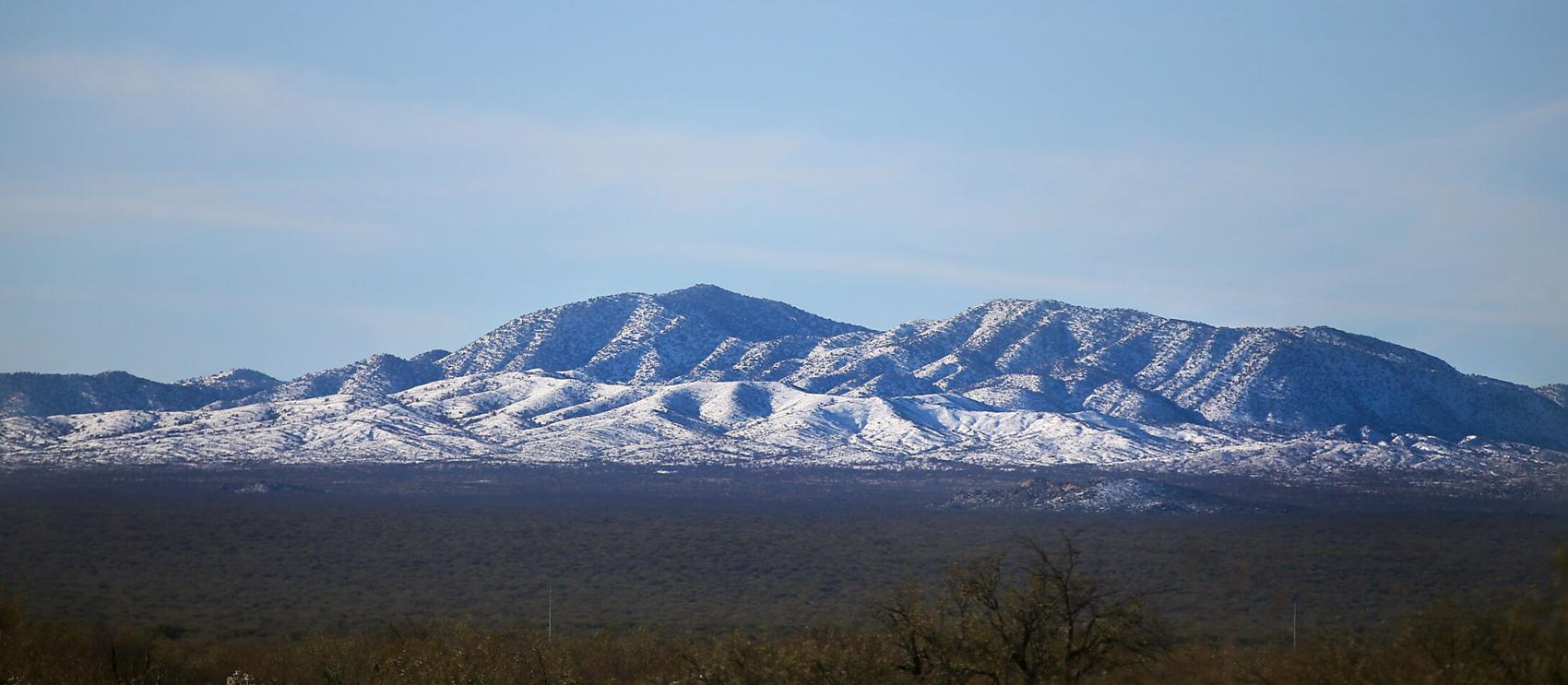 Photos: Snow on the mountains around Tucson and in Southern Arizona