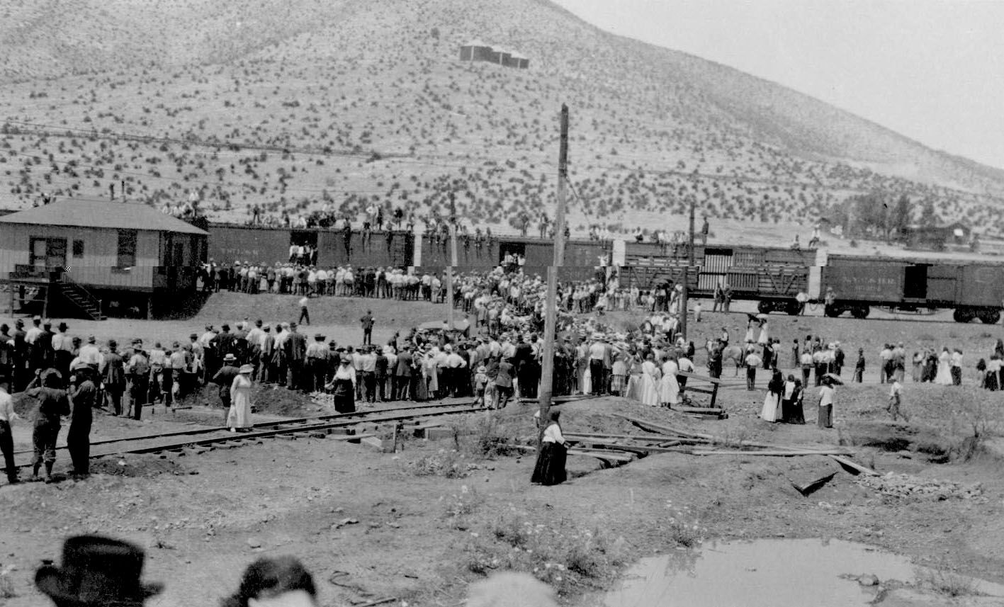 Old and new photos of historic Bisbee, Arizona
