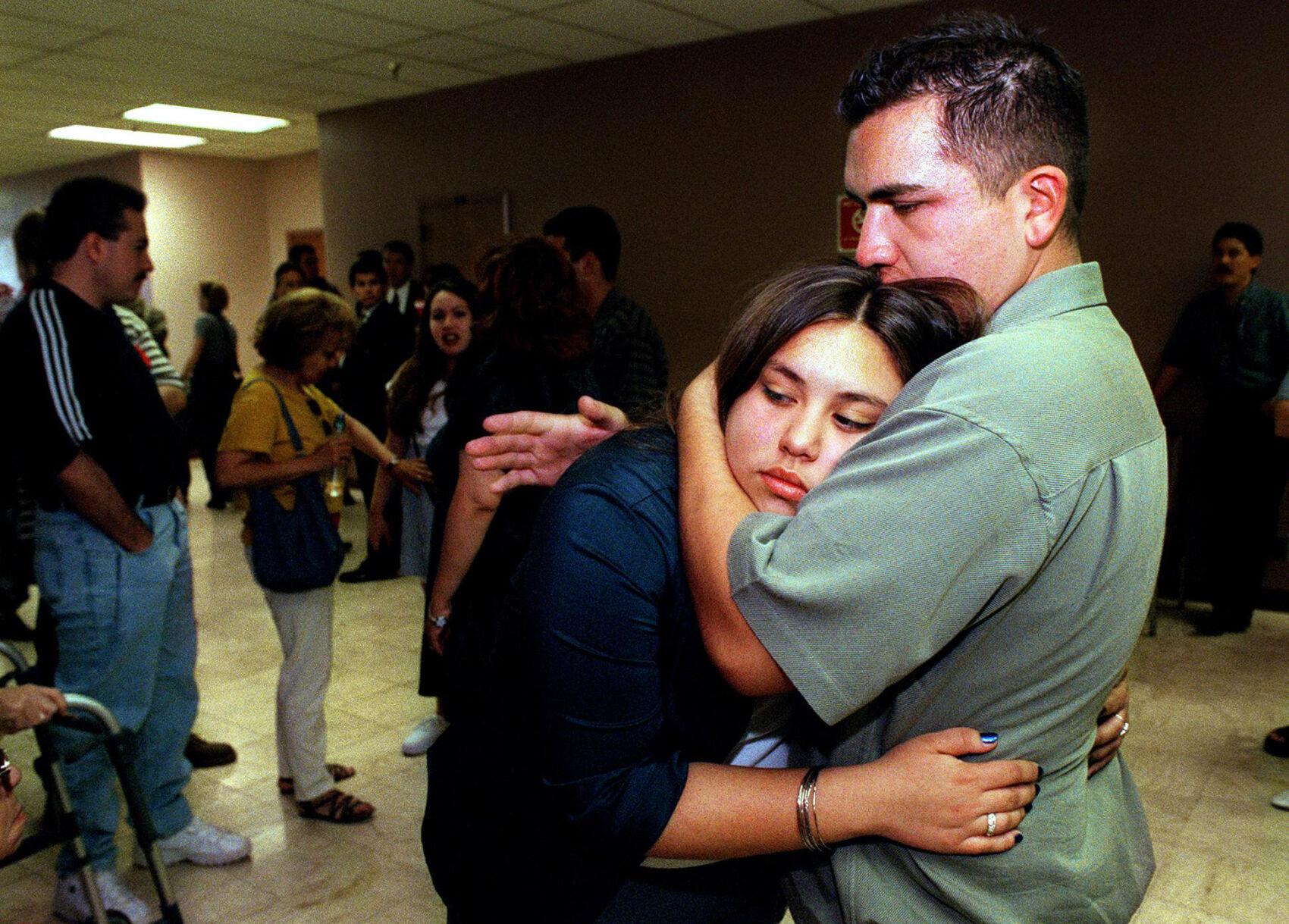 Photos Arizona Dps Officer Juan Cruz Died After Vehicle Collision In 1998