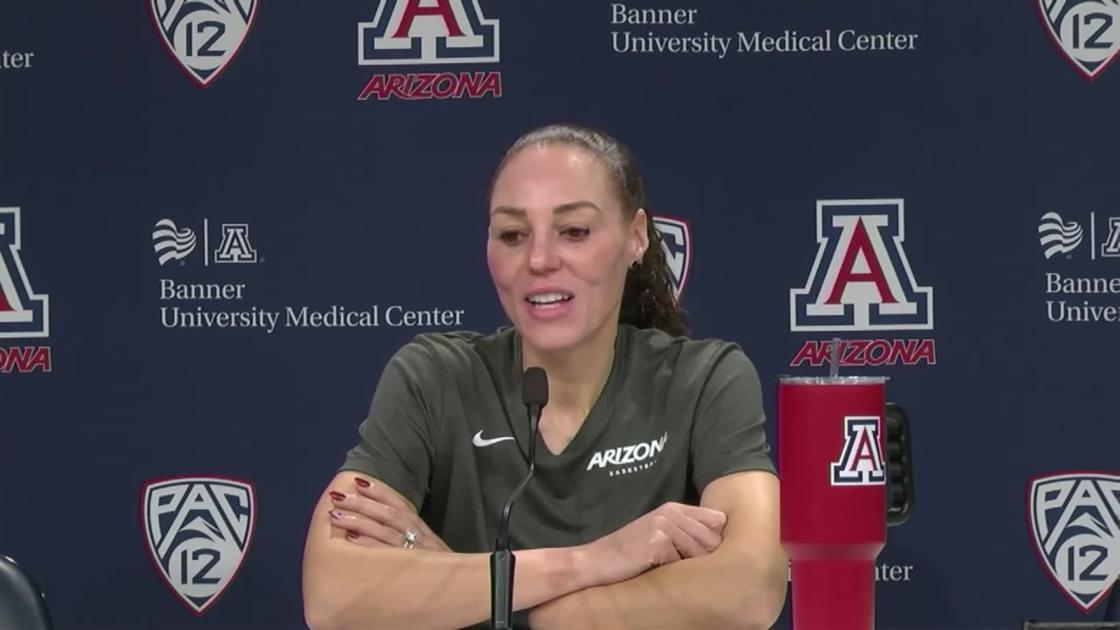 VIDEO: Arizona women's basketball coach Adia Barnes on new athletic ...
