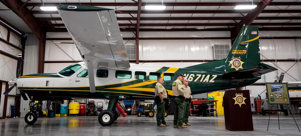 Photos: Pima Count Sheriff's Department introduces new aircraft