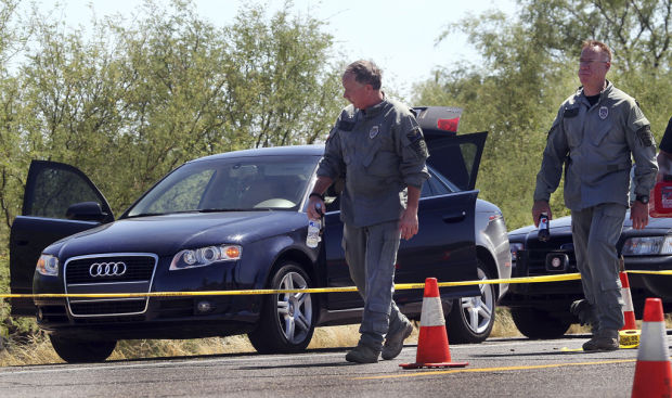 Man held in kidnap after cross-Tucson chase