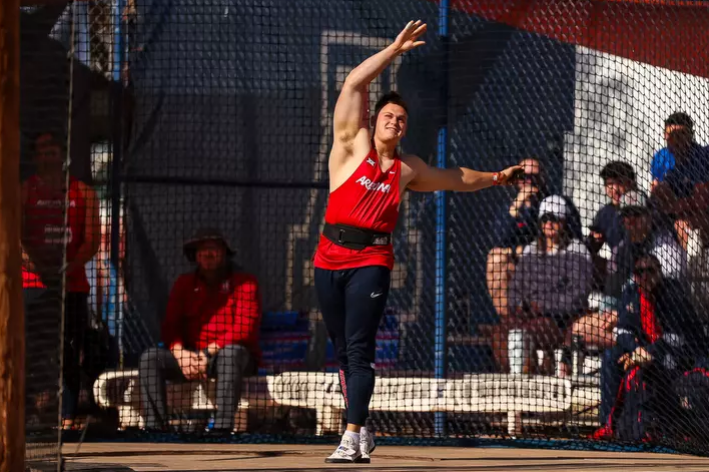 Arizona track and field records 11 top-3 finishes