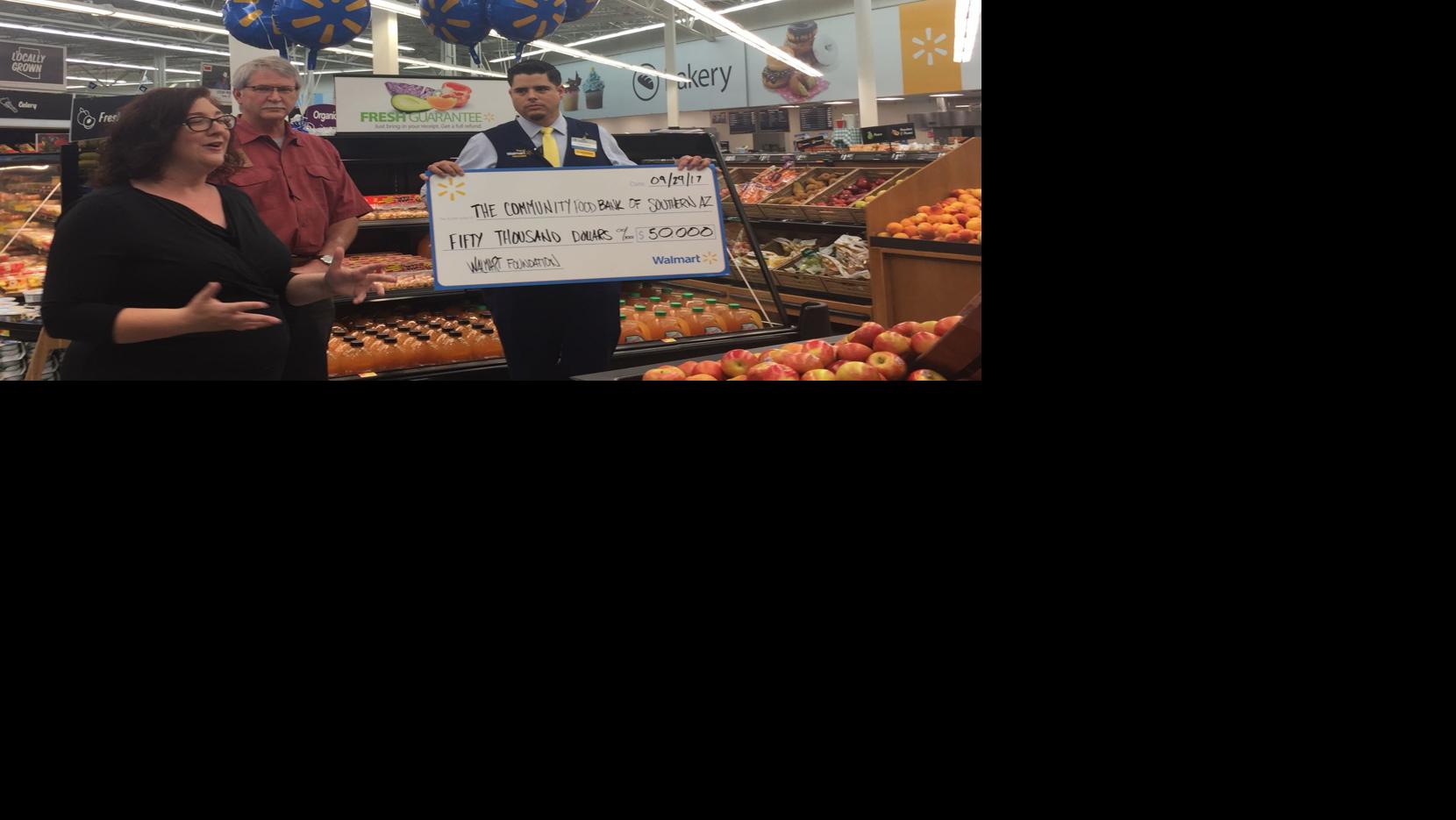 Tucson food bank gets $50,000 grant from Walmart Foundation