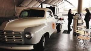 Old truck perks up java fans