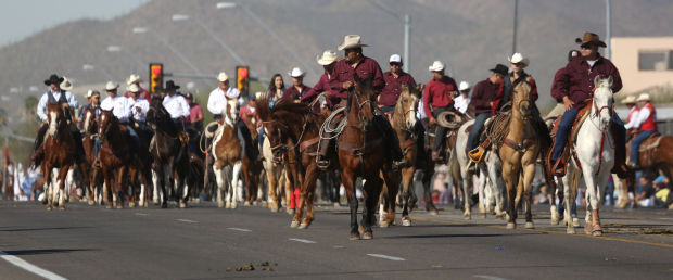 The Old West rises with the rodeo parade