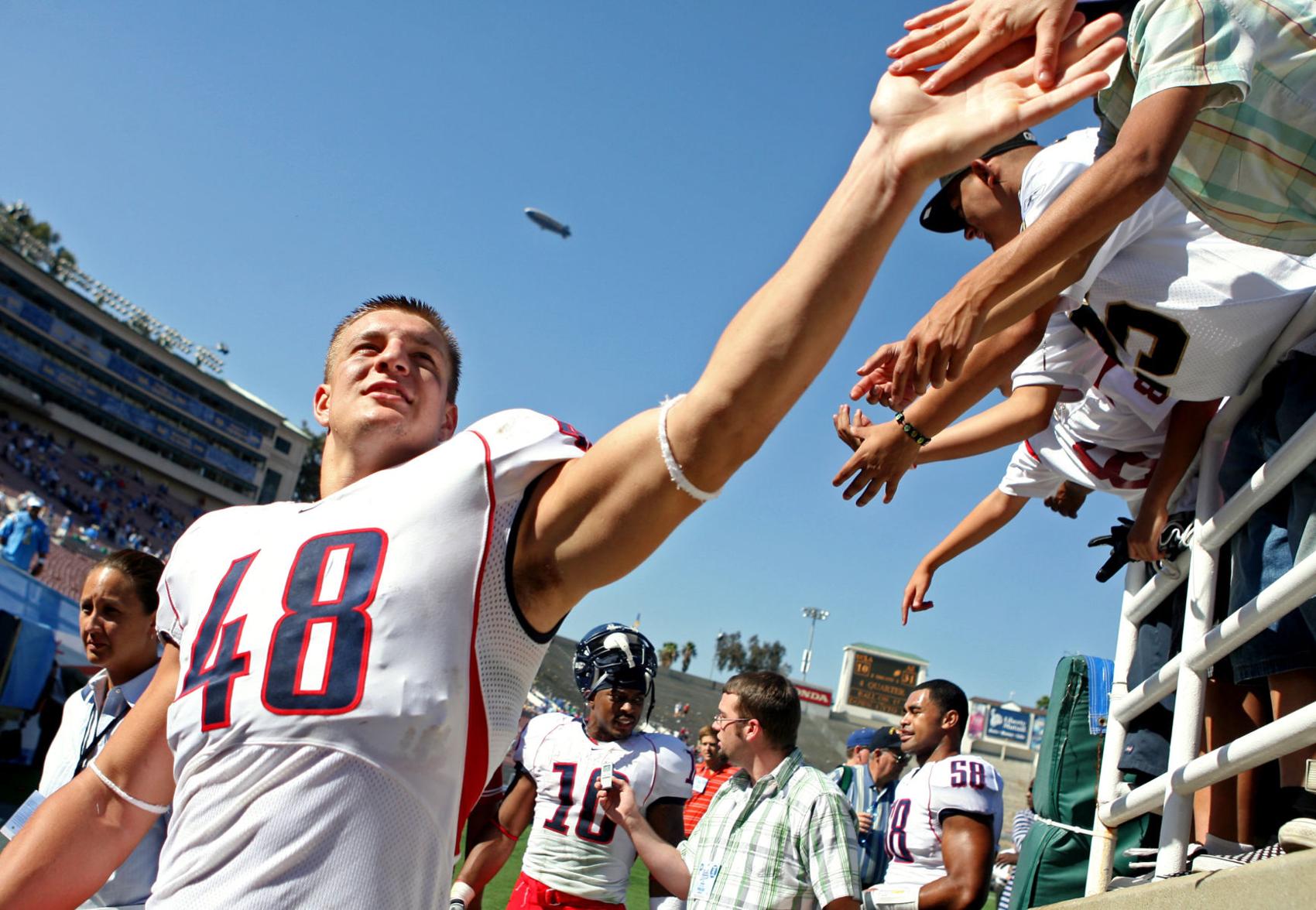 Photos: Rob Gronkowski's career as an Arizona Wildcat, 2007-08