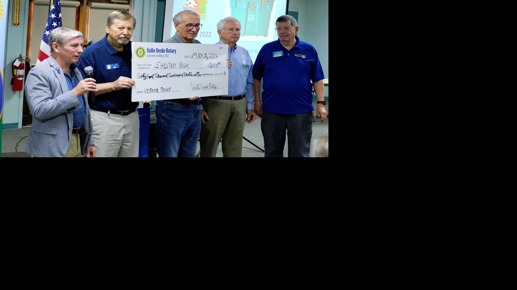 Rotary donation
