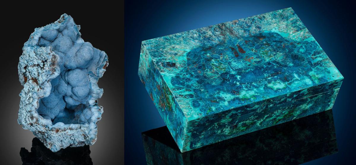 Exquisite shattuckite pieces bring thousands at Dallas auction