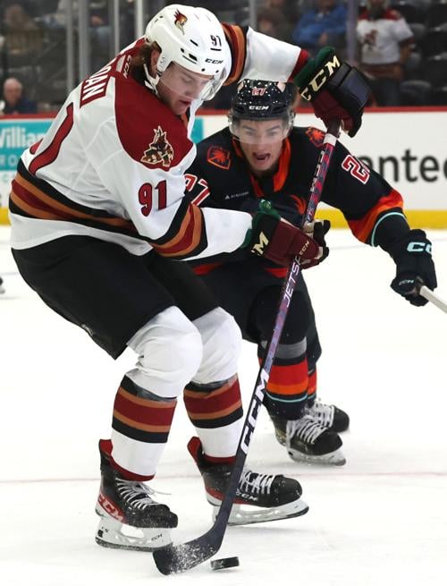 Tucson Roadrunners' Josh Doan rockets up AHL scoring charts