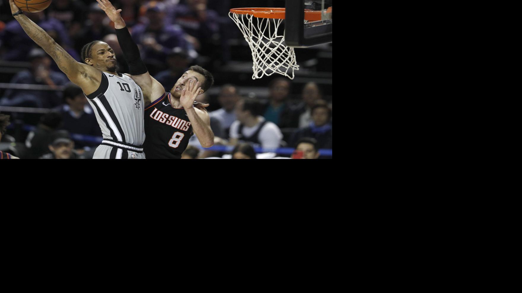 Mills' last-second jumper lifts Spurs past Suns in Mexico City