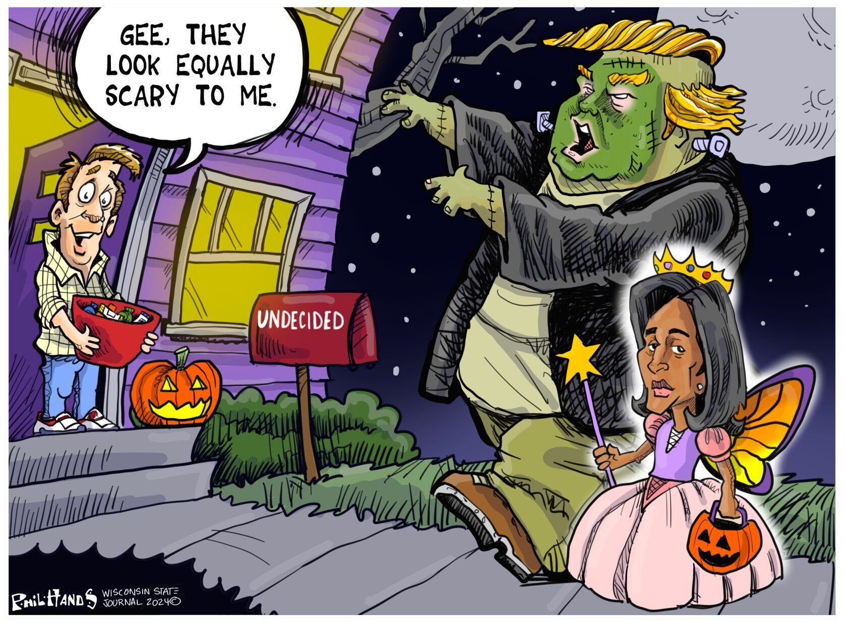 68 political cartoons recap the race for president