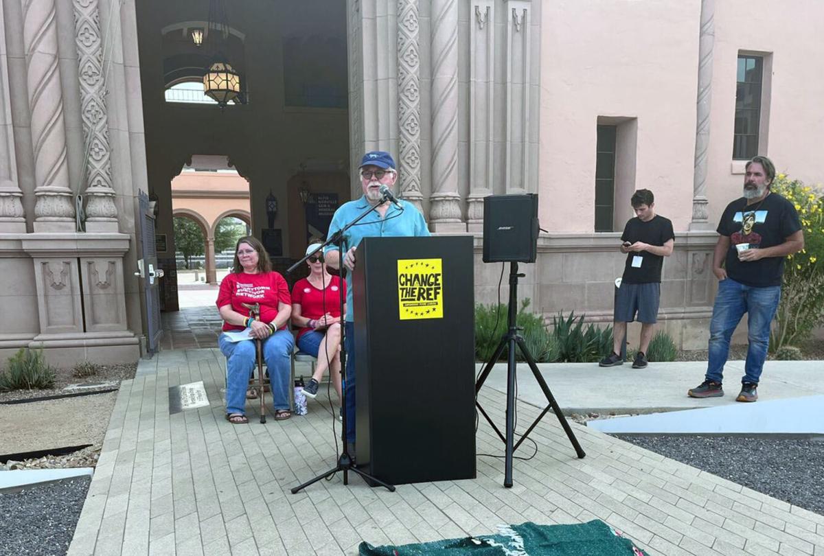 Bus tour pushing stronger gun laws stops in Tucson | Politics | tucson.com