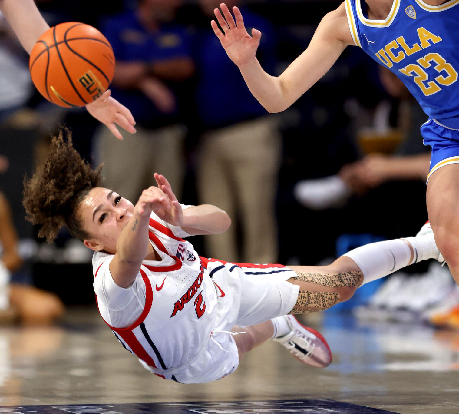 No Arizona women's hooper is tougher than 5-8 Jada Williams