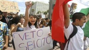 Immigration bill prompts protests in Tucson, Phoenix