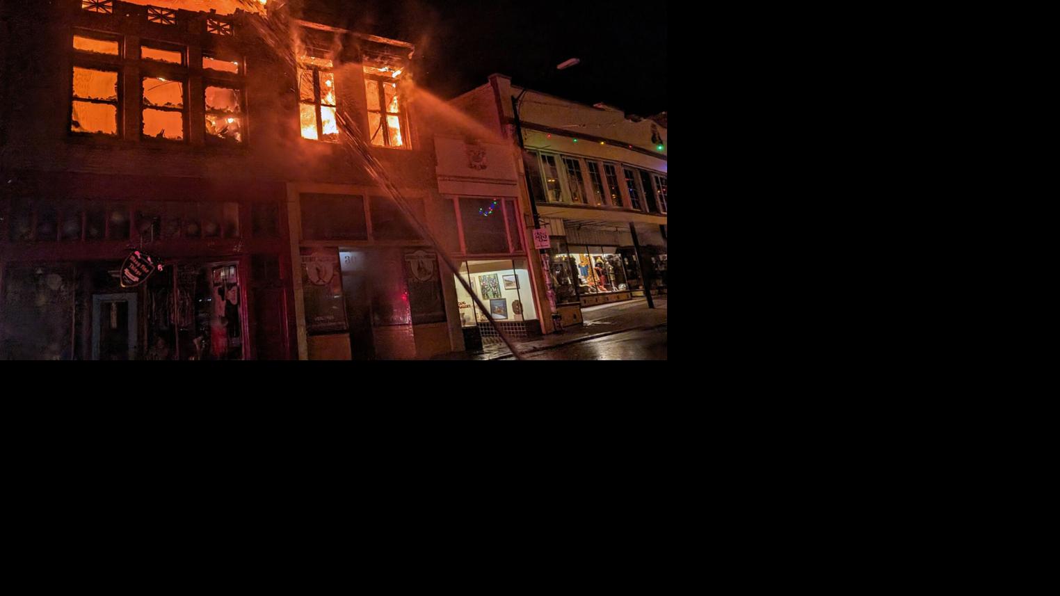 Overnight fire destroys historic downtown Bisbee buildings | Local news ...