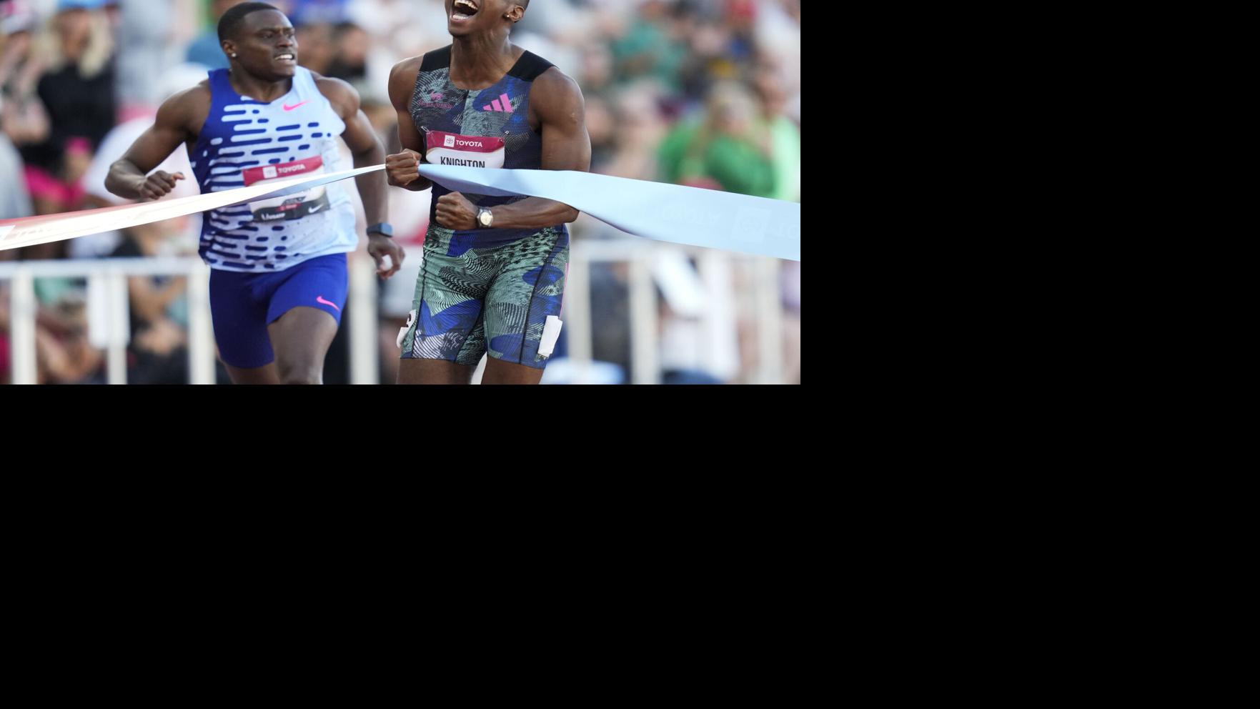 Teen sprinter Knighton already breaking Bolt's youth records | Other ...