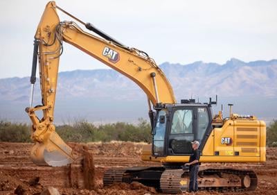 Caterpillar shows off new tech at Tucson-area training site