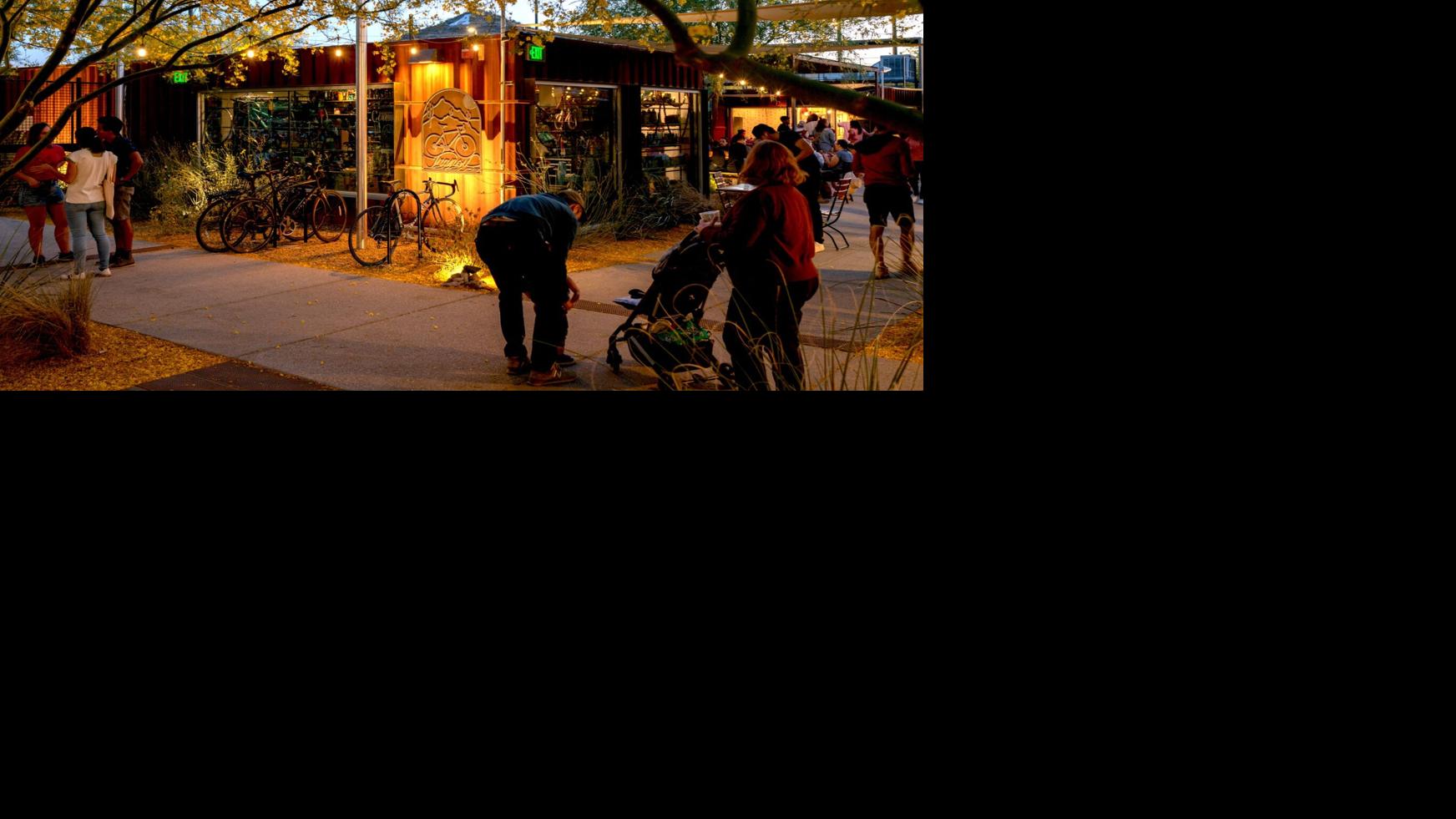 Shop in the cool of night at this Tucson market west of downtown
