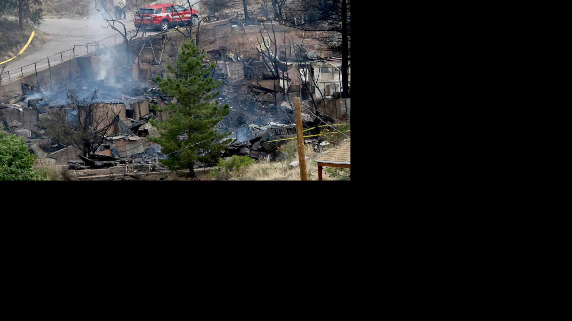 Photos: Wildfire consumes six structures in Bisbee