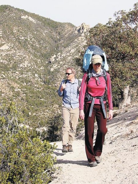 Bug Spring Trail: Rich mix of vegetation and terrain