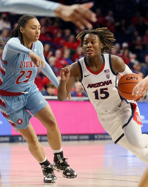 For Wildcats freshman Kailyn Gilbert, every basket a celebration of basketball success