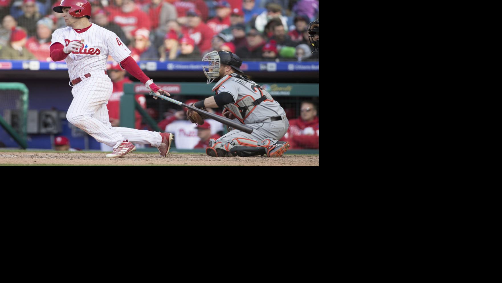 Watch: Ex-Arizona Wildcat Scott Kingery hits first career MLB home run ...