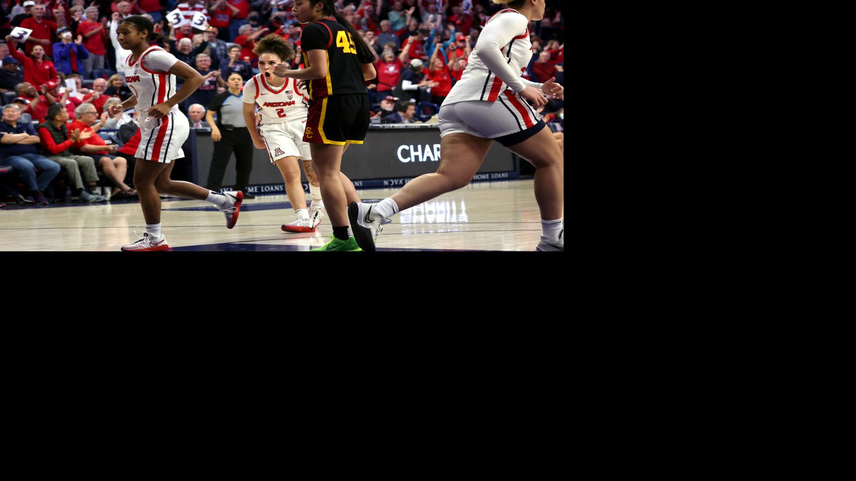 Photos: USC Trojans win 95-93 over Arizona Wildcats in 2OT, Pac-12 ...