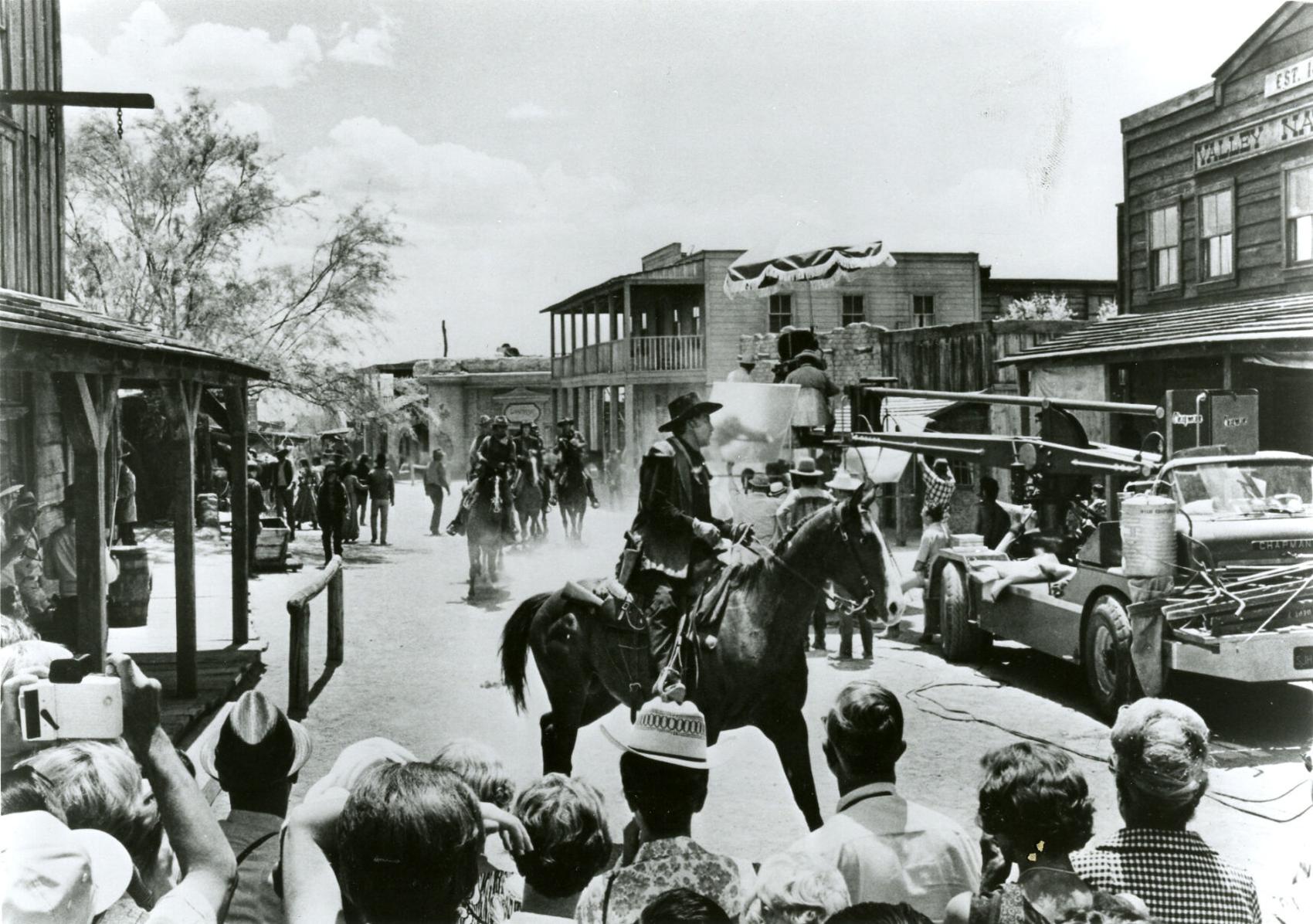 Photos: TV Western series "High Chaparral" filmed around Tucson, 1966-71
